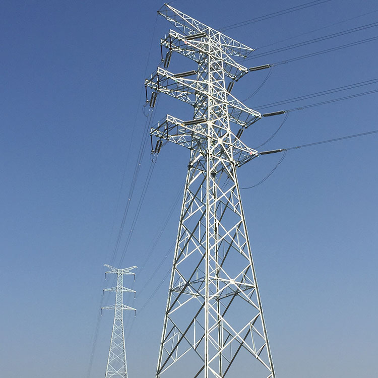 China 132kV Single Circuit Angle Steel Tower Manufacture and Factory ...