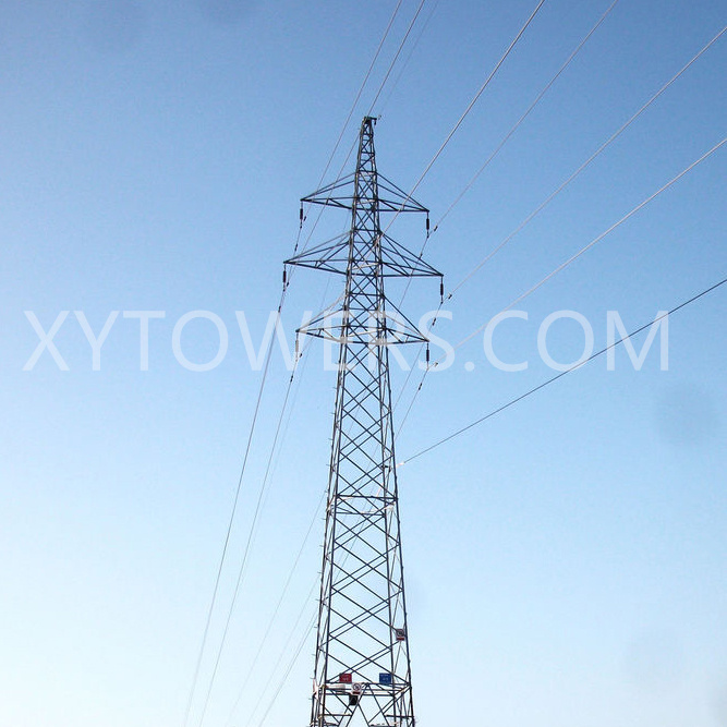 China ISO9001 Certificated 110kV Strain Tower For Electric Transmission ...