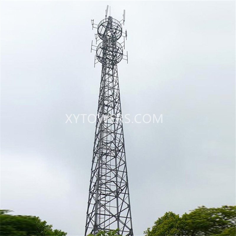 China 4 Legs Lattice Steel Structure Electric Transmission Tower ...
